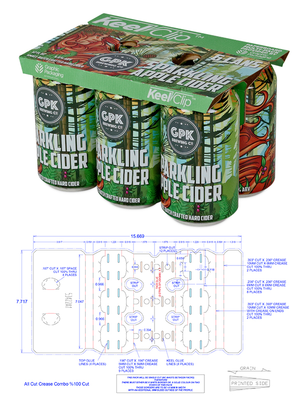 WorldStar Winner: Graphic Packaging International - KeelClip™ Multi-Can ...