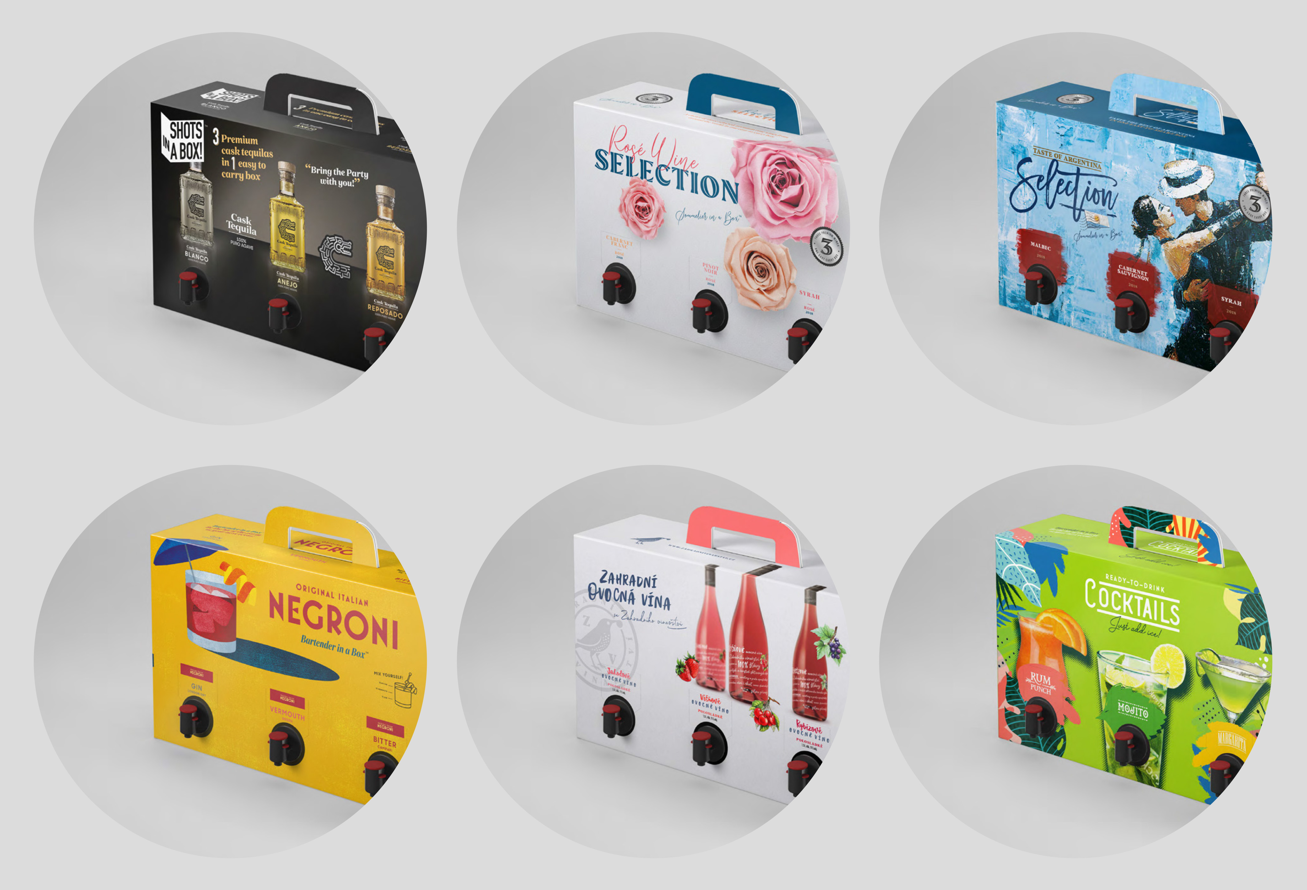 WorldStar Winner: Multi-tap box for wine & spirits